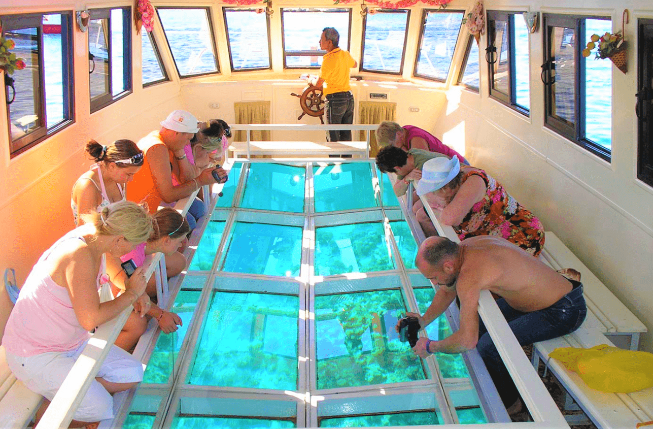 Glass Bottom Boat Ride in Andaman Islands, Book Glass Bottom Boat Ride ...