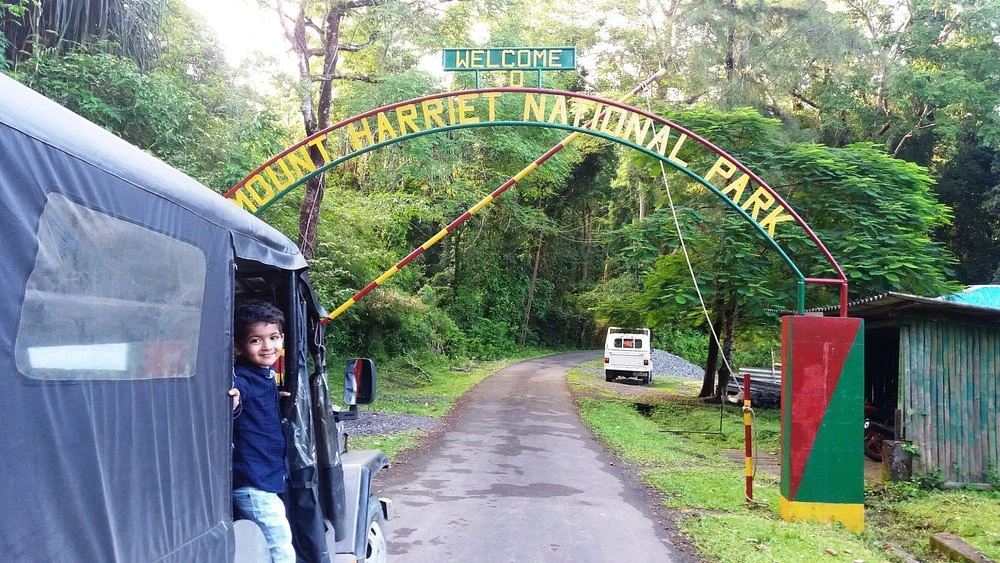 Mount Harriet National Park in Port Blair, Andaman Island