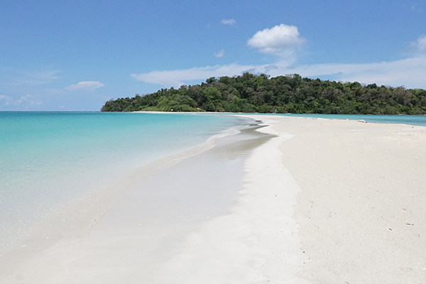 Visit Ferar Beach at Port Blair Near Ross Island